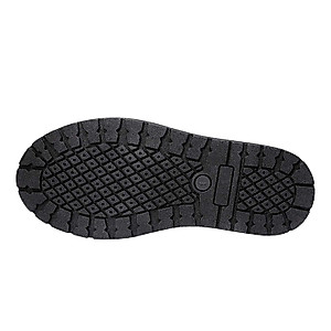 DREAM PAIRS Big Kid Klove Black Faux Fur Lined Mid Calf Winter Snow Boots Size 4 M US Big Kid