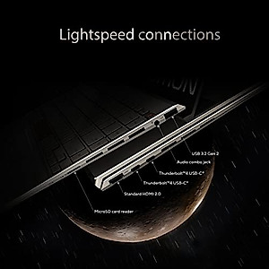 ASUS ZenBook 14X OLED Space Edition Laptop, 14” 2.8K 16:10 OLED Touch Display, Intel Core i9-12900H CPU, 32GB RAM, 1TB SSD, Windows 11 Pro, ZenVision Display, UX5401ZAS-XS99T