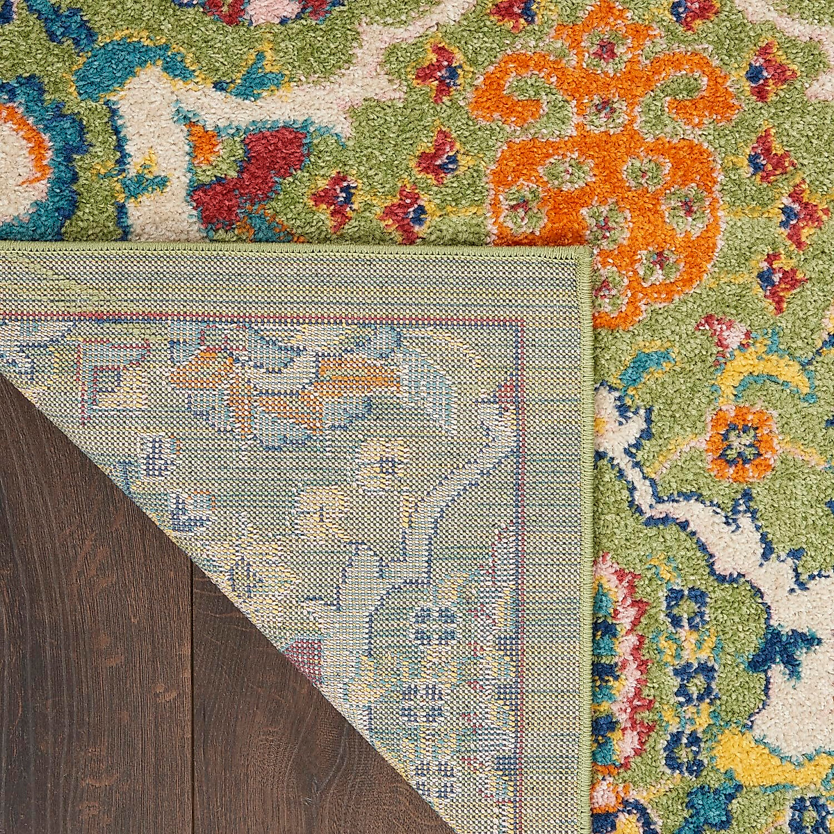 Nourison Allur Traditional Sage Ivory 7'10" x 9'10" Area Rug, Easy Cleaning, Non Shedding, Bed Room, Living Room, Dining Room, Kitchen (8x10)