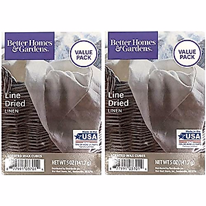 Better Homes and Gardens Line Dried Linen Wax Cubes - 2-Pack