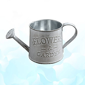 ARTIBETTER Iron Metal Jug Mental Jug Home Ornament Rustic Style Jug