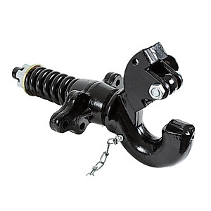 Buyers Products BP100A 15 Ton Capacity Forged Swivel Type Pintle Hook , Black