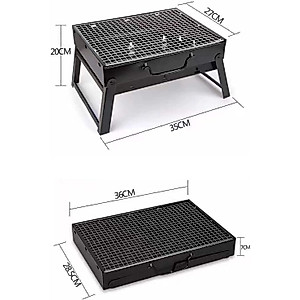 BBQ Grill Outdoor Gas grill Folding Barbecue Grill Portable Compact Charcoal Barbecue Grill Barbecue Grill Bar Smoking Outdoor Camping