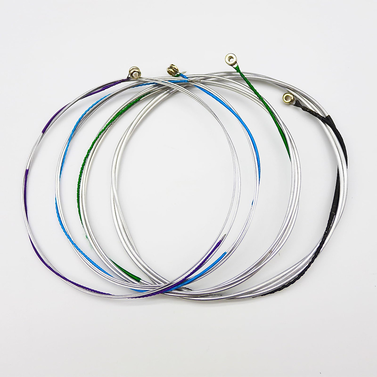 RAUYIVANY Viola strings set.Nickel-plated balls&stainless steel copper-nickel alloy wound, Medium tension,Suitable for practice and stage performances