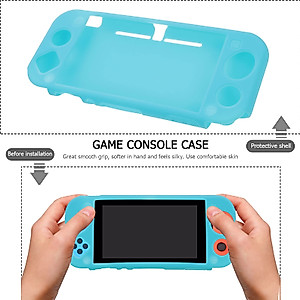 SOLUSTRE 1pc case Game Controller Cover game machine cover hand grips Game Controller Case game console bumpers handgrip game console cover protector one body lite