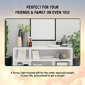 Ryan Reynolds Celebrity Prayer Candle - Funny Saint Candle - 8 inch Glass Prayer Votive - 100% Handmade in USA - Novelty Celebrity Gift