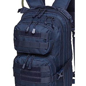 Fieldline Tactical Surge Hydration Pack with 2-Liter Reservoir, 22.2-Liter Storage, Navy Blue, Fieldline Hiking, Navy Blazer, 9.2 x 17.7 x 6.9 inches (WxHxD)