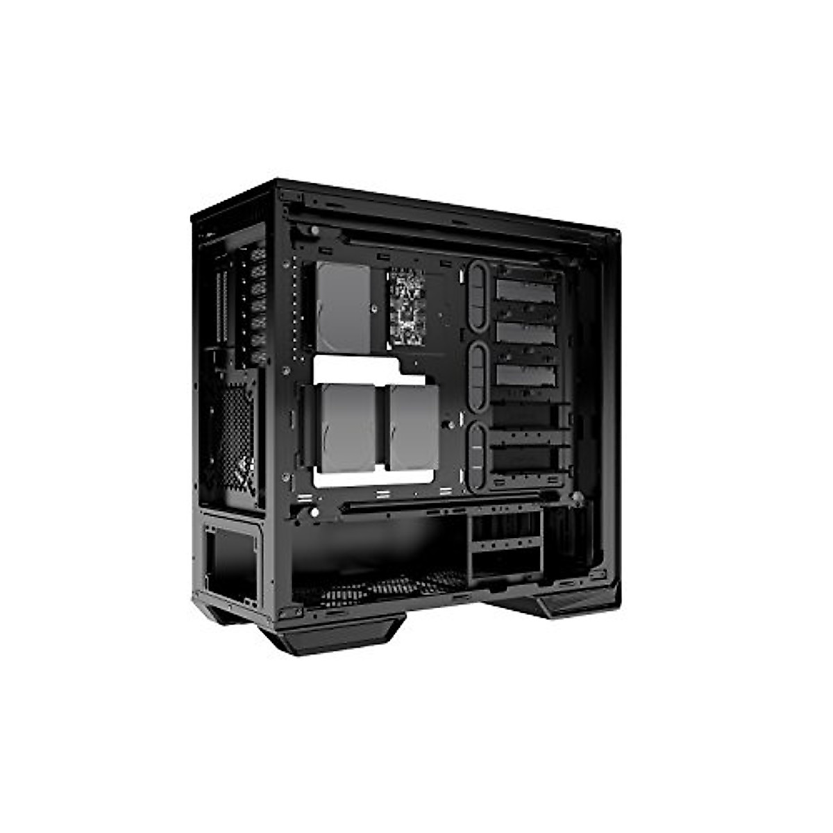 be quiet! Dark Base 700 | ATX Midi Tower PC Case| 2 Pre-Installed Pure Wings 2 Fans | RGB LEDs | Tempered Glass Window | Black | BGW23