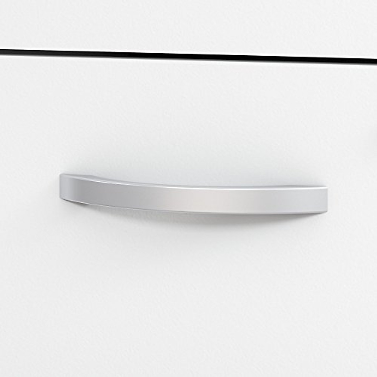 Bush Business Furniture Studio C 2 Drawer Mobile File Cabinet in White