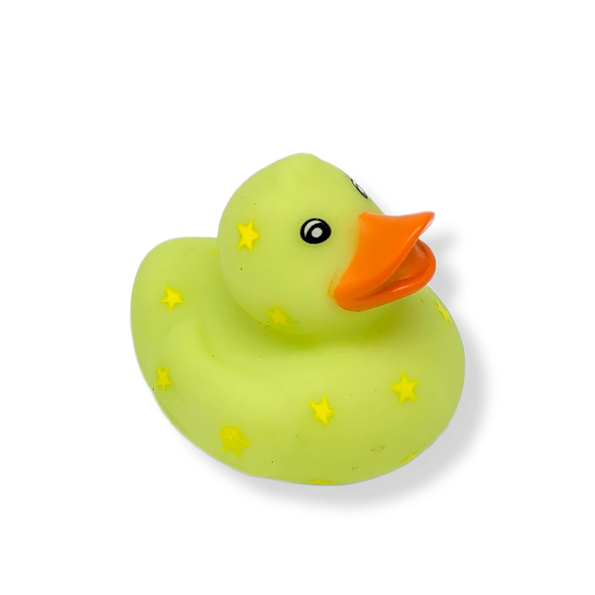 Cool Rubber Ducks (2") Standard Size. (12 Pack) Cute Duck Bath Tub Pool Toys. (Multi-Color Pattern Rubber Squicky Duckies)