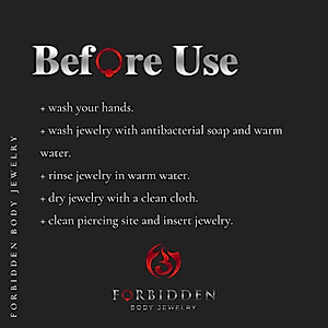 Forbidden Body Jewelry 2 Pack: 16g 8mm Internally Threaded Tragus, Helix Earrings and Labret Studs with Crystal Flower Tops