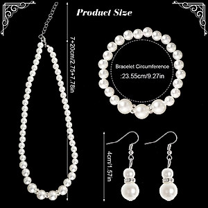 Heliltd 5Pcs Fascinators for Women Tea Party Fascinator Hat for Women White Veil Tea Party Hats and Gloves Set for Women