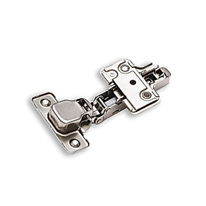 Berta 10-Pack Full Overlay Frameless Soft-Close European Hinges, 110° 3D Adjustable, Clip-On Concealed Kitchen Cabinet Door Hinges with Screws - Ideal for Modern Cabinets