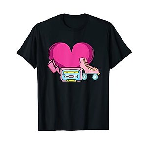 80s Roller Disco Derby Costume T-Shirt