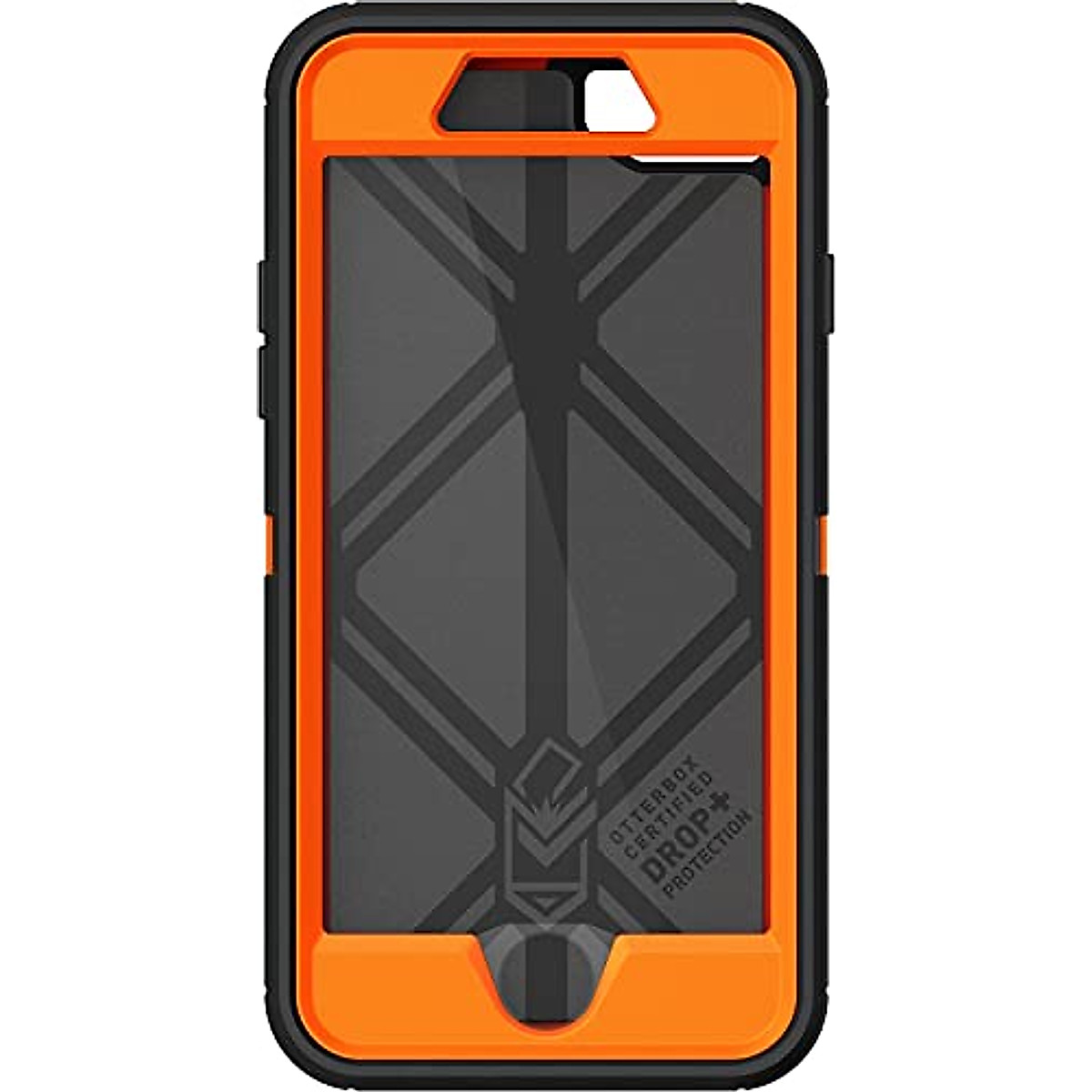 OtterBox Defender Series Case for iPhone SE (3rd & 2nd Gen) & iPhone 8/7 (Only - Not Plus) - Holster Clip Included - Non-Retail Packaging - Realtree Max 5HD (Blaze Orange/Black/Max 5 Design)