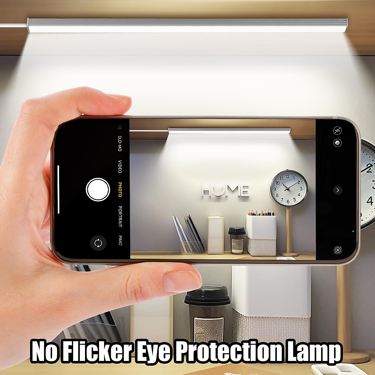 LED Under Cabinet Lighting, Under Cabinet Lights with USB Powered Under Cabinet Lights for Closet Light Bar Under Counter Lighting Work Tables Student Dormitory by Dweptu (Include AC Power Plug)