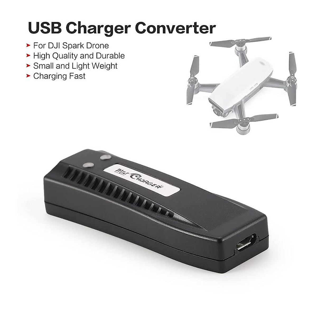 Portable Universal USB Charger Converter 5V 3A Fast Charging Drone Battery Charger