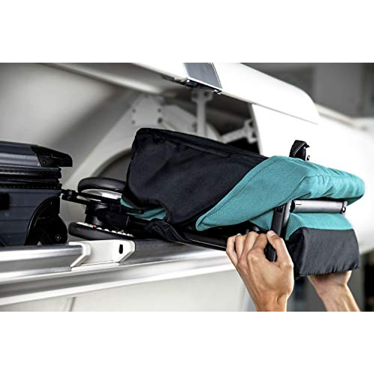 Cybex Fold Libelle Stroller UltraLightweight Small Hand Luggage Compliant Compact Stroller Fits Car Seats Sold Separately Infants 6 Months+, Deep Black