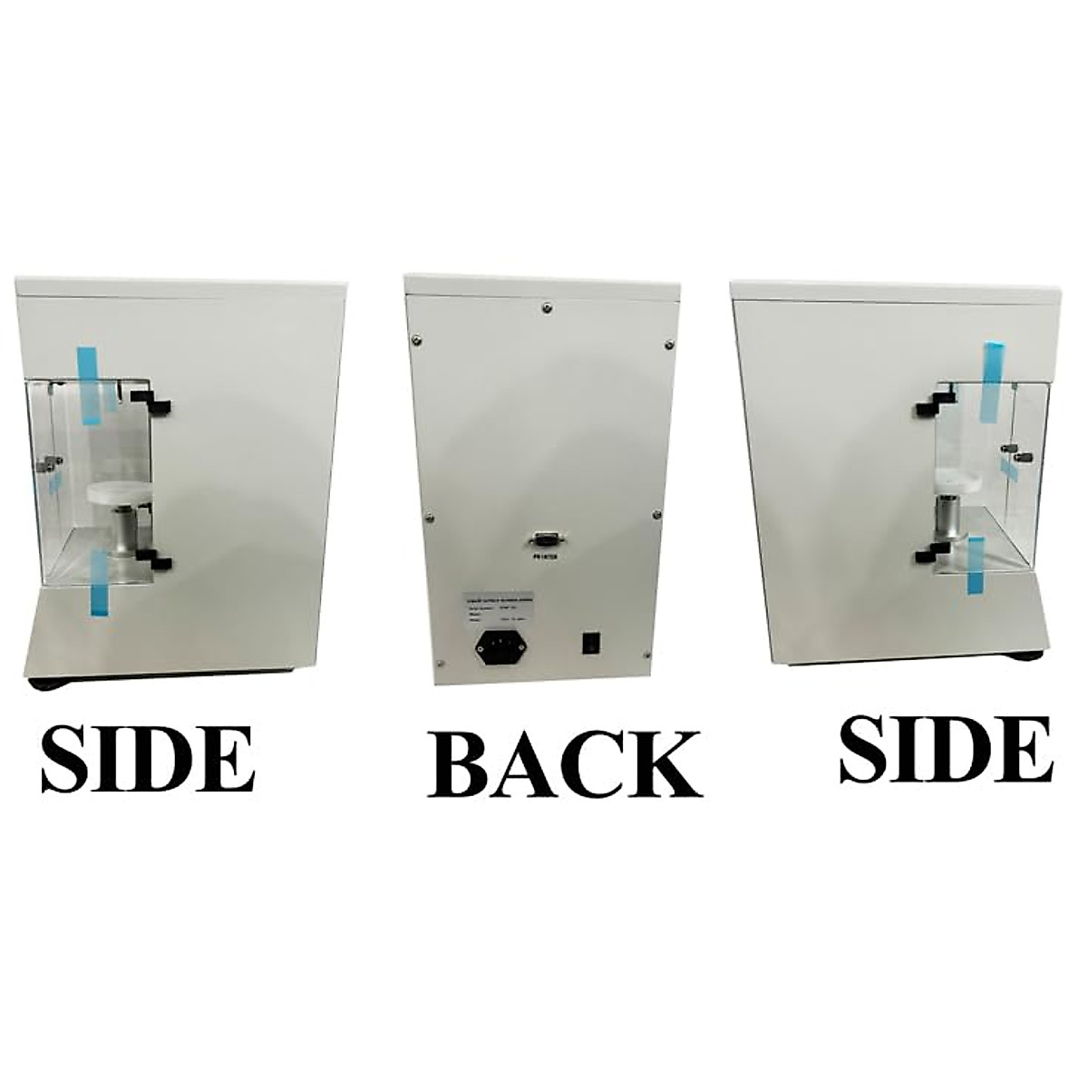 HFBTE Automatic Liquid Surface Tensiometer Pt Board Interfacial Tension Meter Tester with Platinum Board Wilhelmy Plate Method Measuring Modes Range 0 to 1000 mN/m Precision 0.1mN/m Data Storage
