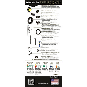 Mister Landscaper Premium All-in-One Micro Sprinkler Kit for Landscapes & Gardens