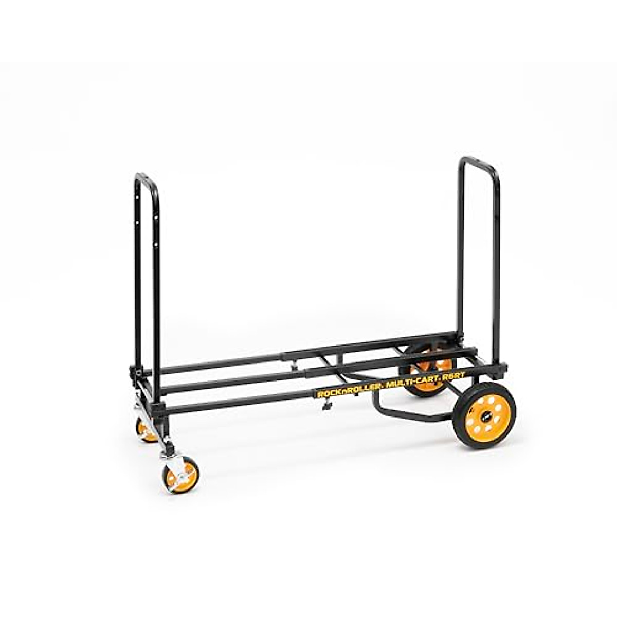 Rock-N-Roller R6RT (Mini) 8-in-1 Folding Multi-Cart/Hand Truck/Dolly/Platform Cart/29" to 42.5" Telescoping Frame/500 lbs. Load Capacity, Black