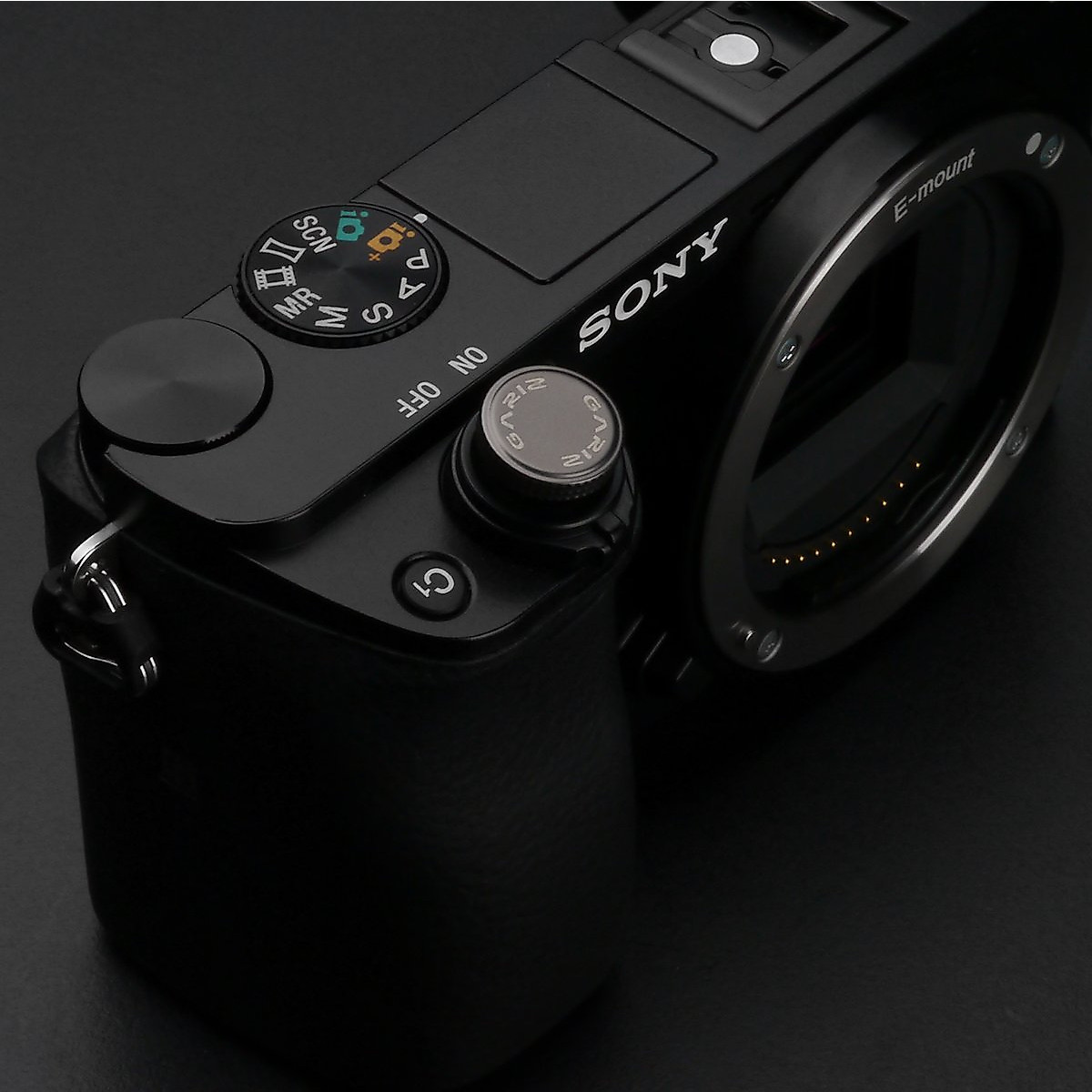 GARIZ Software Release Button (Paste Type) 12mm Gunmetal XA-SB7