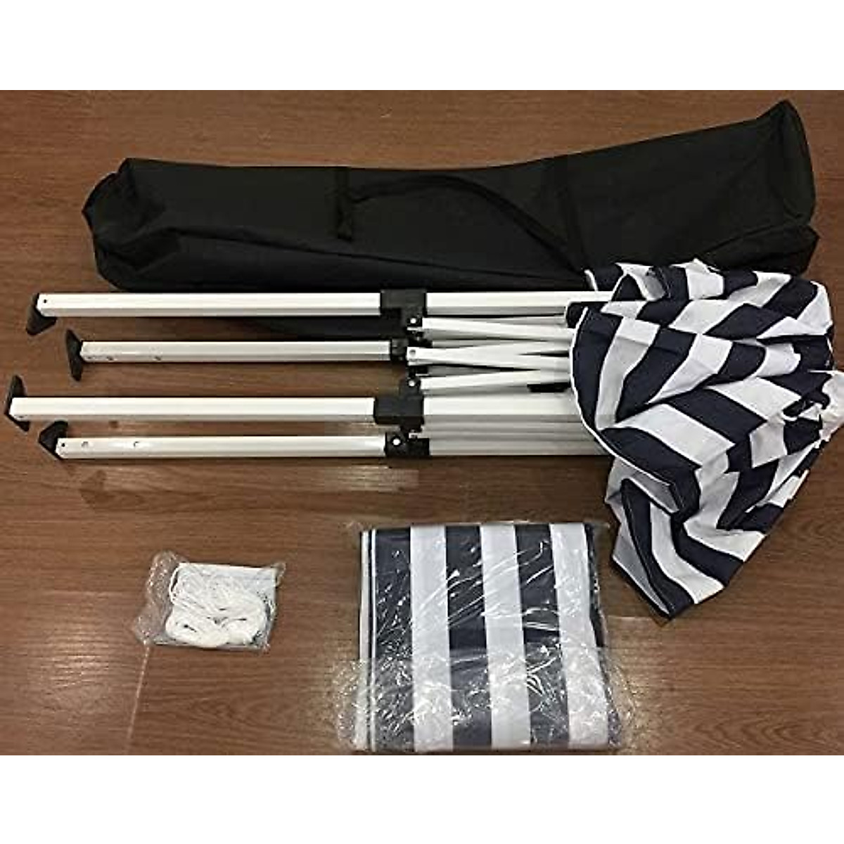 Impact Canopy 4' x 4' Portable Dressing Room, Pop Up Portable Changing Room, Navy Blue / White