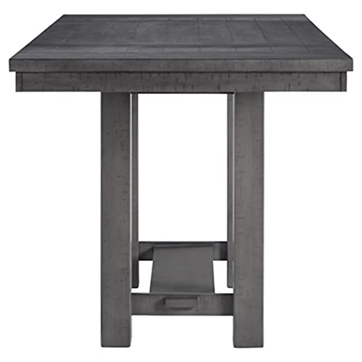 Signature Design by Ashley Myshanna Counter Height Dining Extension Table, 0, Gray