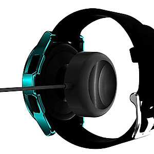 7pack Compatible for Samsung Galaxy Watch 4 Classic 46mm 42mm (2021) Diamond PC Plating Bumper Case Bling Crystal Diamonds Shiny Glitter Frame Hard Protective Cover (42mm(2021), 7pack)