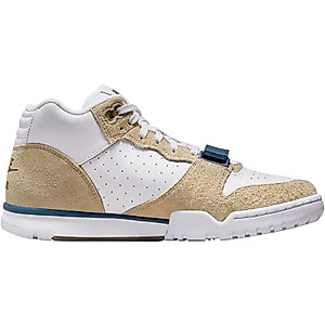 Nike mens Air Trainer 1 Shoes, Limestone/Ale Brown/White/Vale, 10