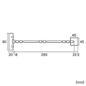 Sanwa Supply DH-208N2 Data Holder (Arm 3 Joints), Clear