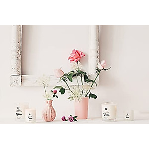 Teeken Candles for Home Scented, Sandalwood Candle Jar, 5.29oz/150g 100% Soy Candle & Simple Modern Style Frosted Jar Scented Candles Set for Perfect Birthday Gifts