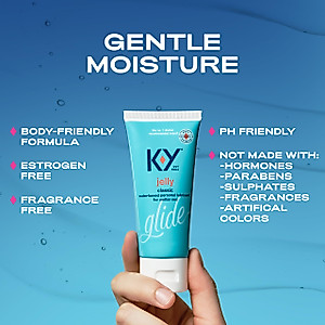 K-Y Jelly Classic Water-Based Personal Lubricant, Water Based Lube Helps Relieve Discomfort, 7 FL OZ