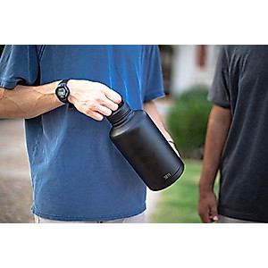 Simple Modern Water Bottle with Straw, Handle, and Chug Lid Vacuum Insulated Stainless Steel Metal Thermos Bottles | Half Gallon Leak Proof BPA-Free Flask | Summit Collection | 64oz, Lavender Mist