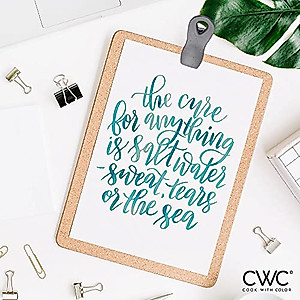 COOK With COLOR Set of Ten Chip Bag Clips with Magnet, Rubber Bag Clip with Airtight Seal, Kitchen Storage Clips for Organizing and Sealing Needs (Speckled Gray & Teal)