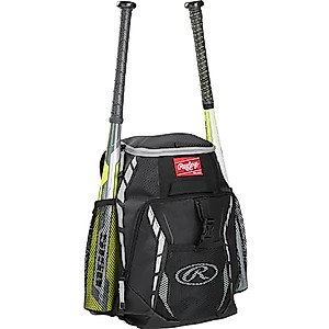Rawlings | R400 Backpack Equipment Bag | Black
