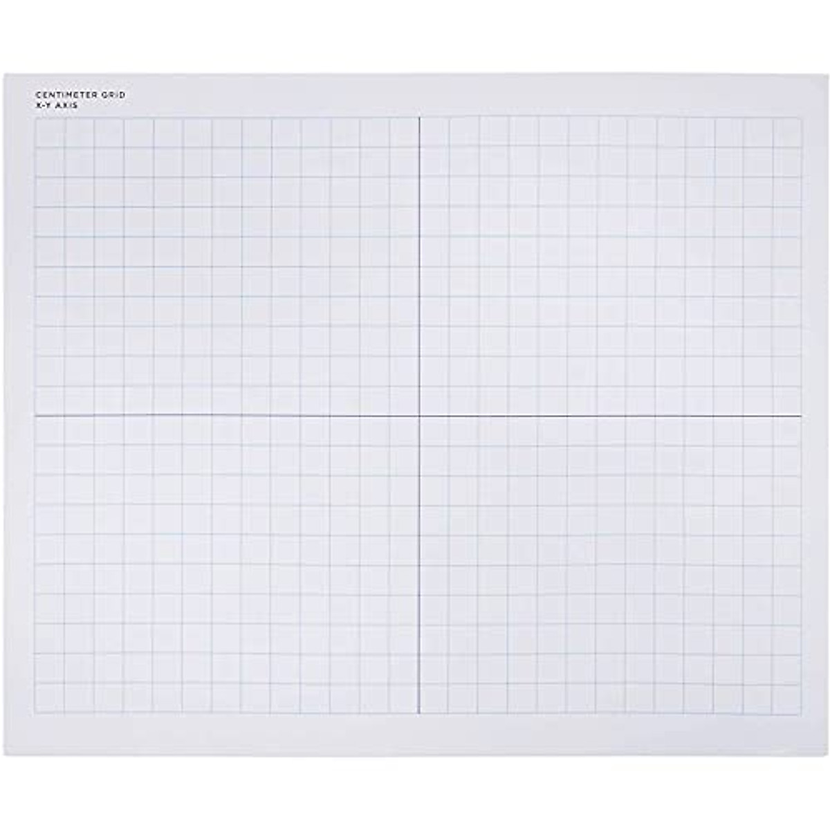 Single Sided X-Y Axis Mat, Teaching Supplies (9 x 11 in, 100 Sheets)