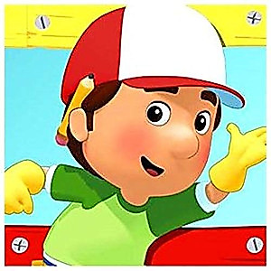 Handy Manny Birthday Party Supplies Bundle Pack includes 16 Party Invitations with Envelopes, 16 Plastic Favor Loot Bags, 16 Napkins (Bundle for 16)