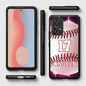 Design Your Own Baseball Phone Case Custom Name Number Yourself TPU Cover Case with Samsung Galaxy A15/A25/A14/A54/A53 5G/A03S/ A02S /A10E /A10/ A12/ A13/ A32/ A33/ A42/ A50 /A51/ A52/ A71 4G 5G