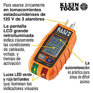 Digital Multimeter Test Kit with GFCI Outlet Tester | Klein Tools