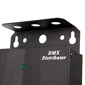 MFL. 4-Way Isolated DMX Splitter Amplifier Distributor with 3-Pin Outputs