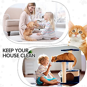 Harloon 200 Count Cat Litter Liner Bags Waste Drawer Liners Replacement 9-11 Gallons Liner Bags Jumbo Litter Box Liner Compatible with Litter-Robot 3/4 for Cat Kitten Pan Waste Bin Disposal