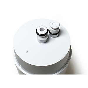 Nispira Water Filter Replacement For Brita Basic Complete Faucet Filtration Systems 36311 36312 FR-200 FF-100 | Removes Chlorine, Lead, Odor, Color | 100 Gallon | Pack of 4