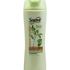 Suave Professionals Moisturizing Shampoo, Almond + Shea Butter, 12.6 oz