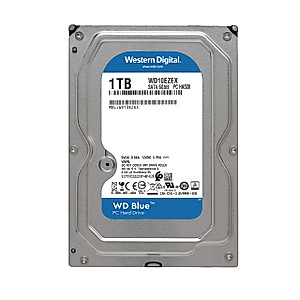 Western Digital 1TB WD Blue Mobile Hard Drive & Digital 1TB WD Blue PC Hard Drive - 7200 RPM Class, SATA 6 Gb/s, 64 MB Cache, 3.5" - WD10EZEX