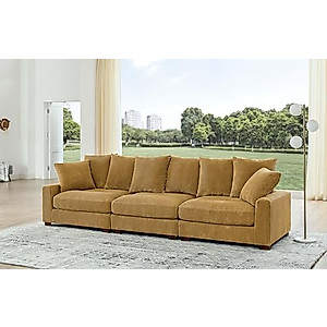 Oadeer Home Modular Sofas, Yellow