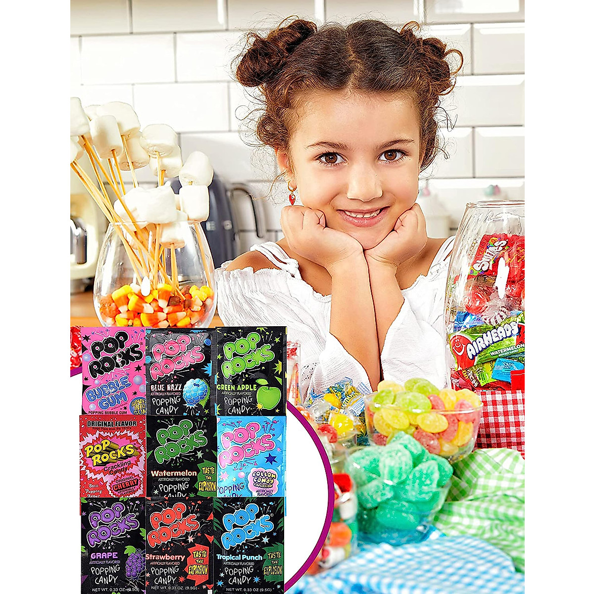 BLUE RIBBON, Pop Rocks Pack - 9-Flavor Variety-18 Piece