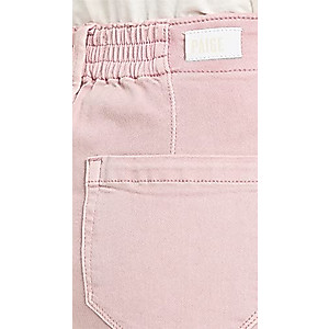 PAIGE Women's Christy Shorts, Vintage Rouge Glow, Pink, 30