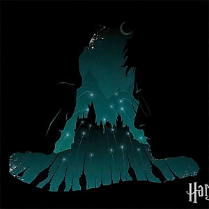 Skinit Decal Laptop Skin Compatible with Latitude 5290 12in - Officially Licensed Wizarding World Harry Potter Hats and Hogwarts Design