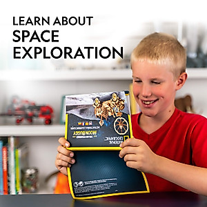 NATIONAL GEOGRAPHIC Solar Model Kit – Build 2 Solar Powered Wooden 3D Puzzle Models of Real NASA Space Explorers, Craft Kits are a Great Gift for Girls and Boys, an Amazon Exclusive Science Kit